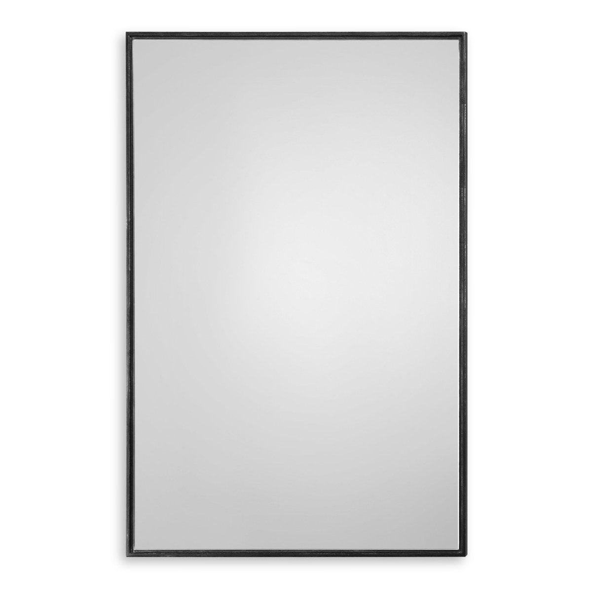 Oil Rubbed Bronze Floating Plain Mirror - Modest Hut