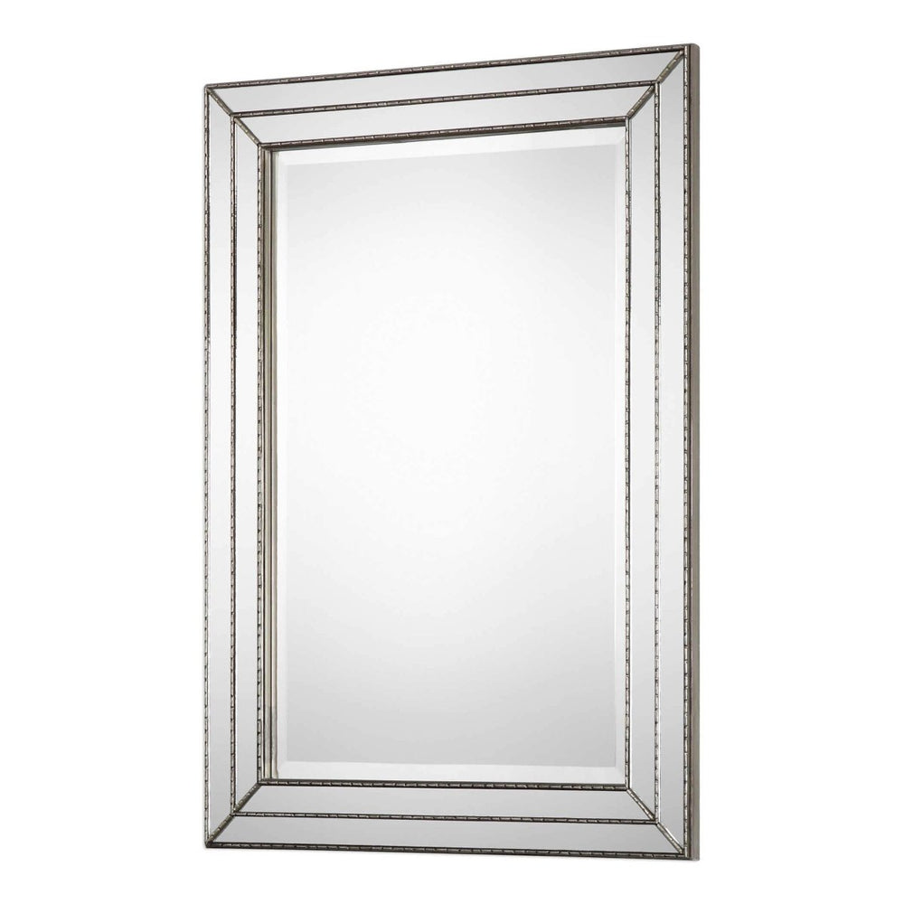 Mirrors | Savet Metallic Silver Mirror - Modest Hut | Modest Hut