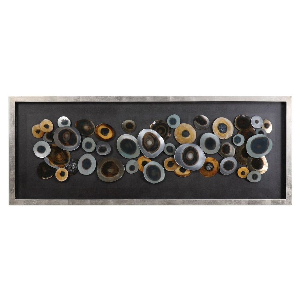 Disc Silver Shadow Box | Wall Decor - Modest Hut