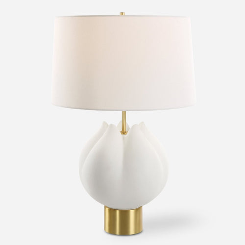 In Bloom White Table Lamp - Modest Hut