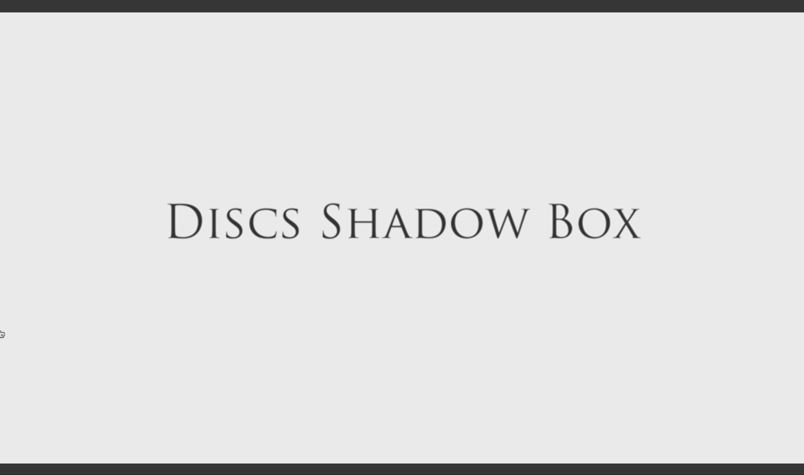 Disc Silver Shadow Box | Wall Decor - Modest Hut